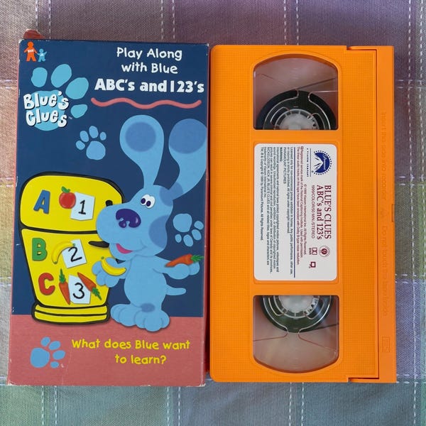 Blues Clues Vhs - Etsy