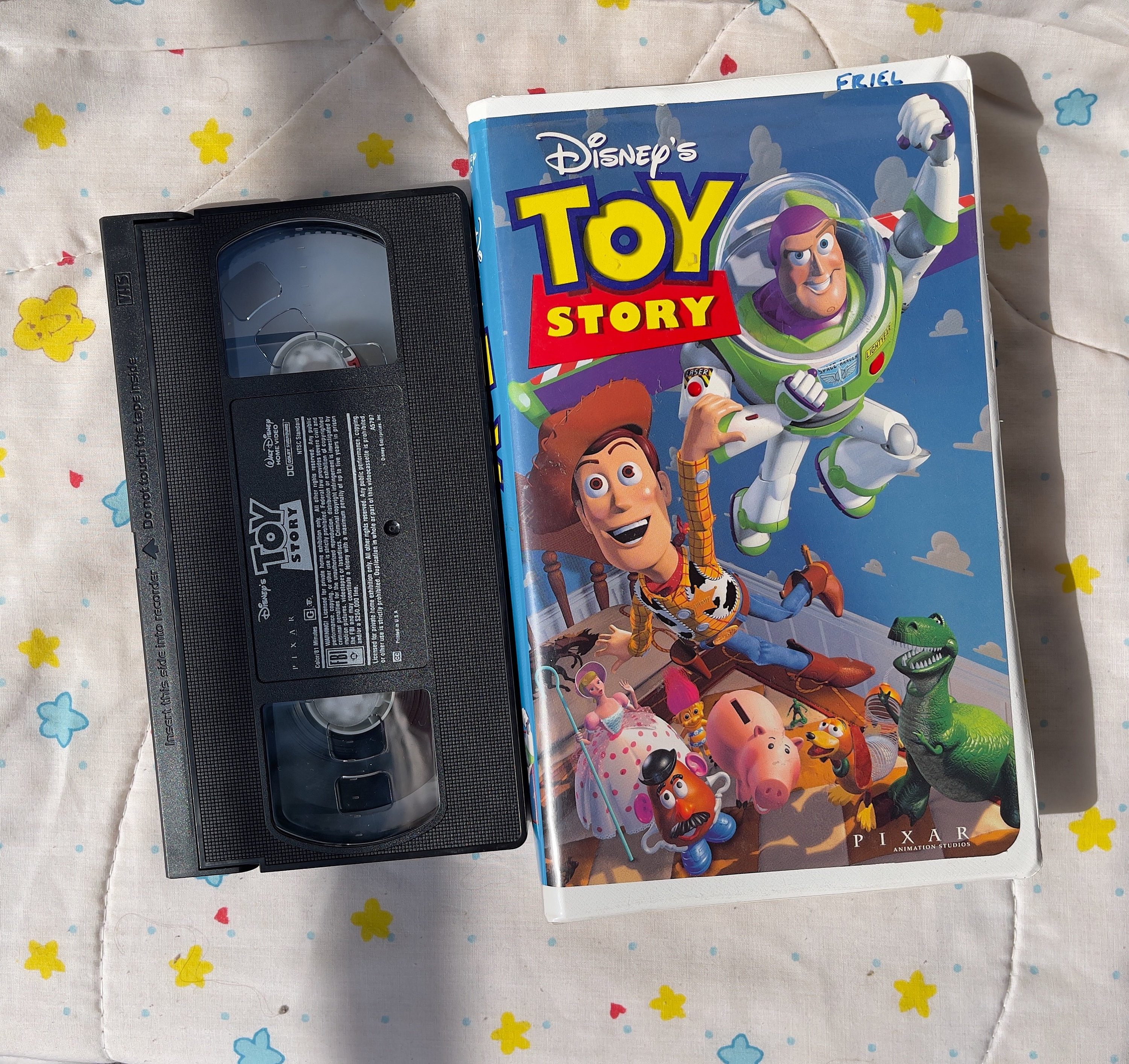 Toy Story (1995) Movie - Vintage VHS Tape - Disney Pixar - Clam Shell ...