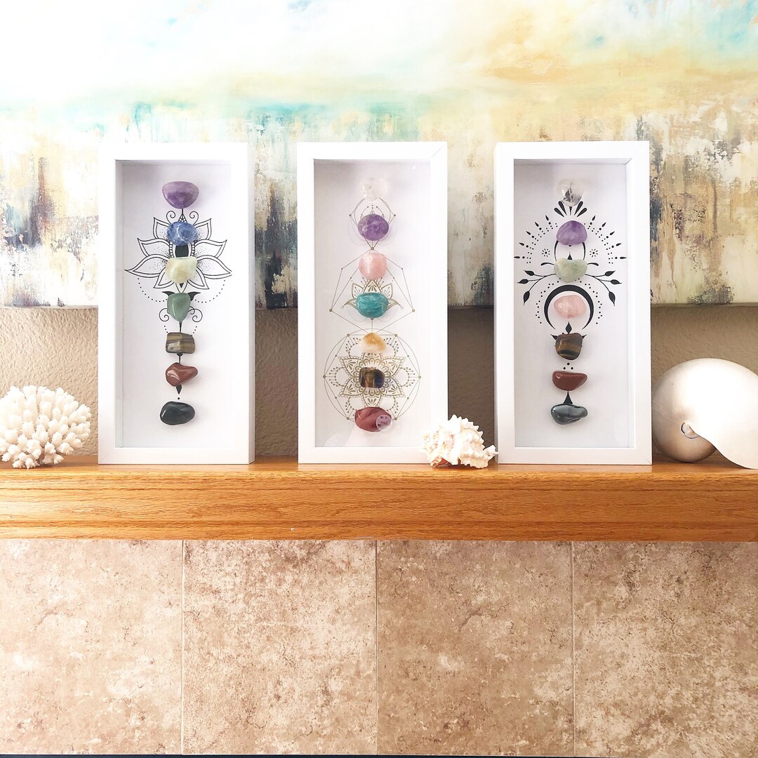 7 Chakra Stone Rebirth Wall Art - Etsy