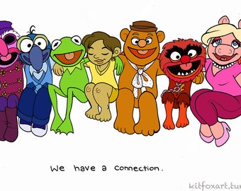 Rainbow Connection Fan Art - Etsy