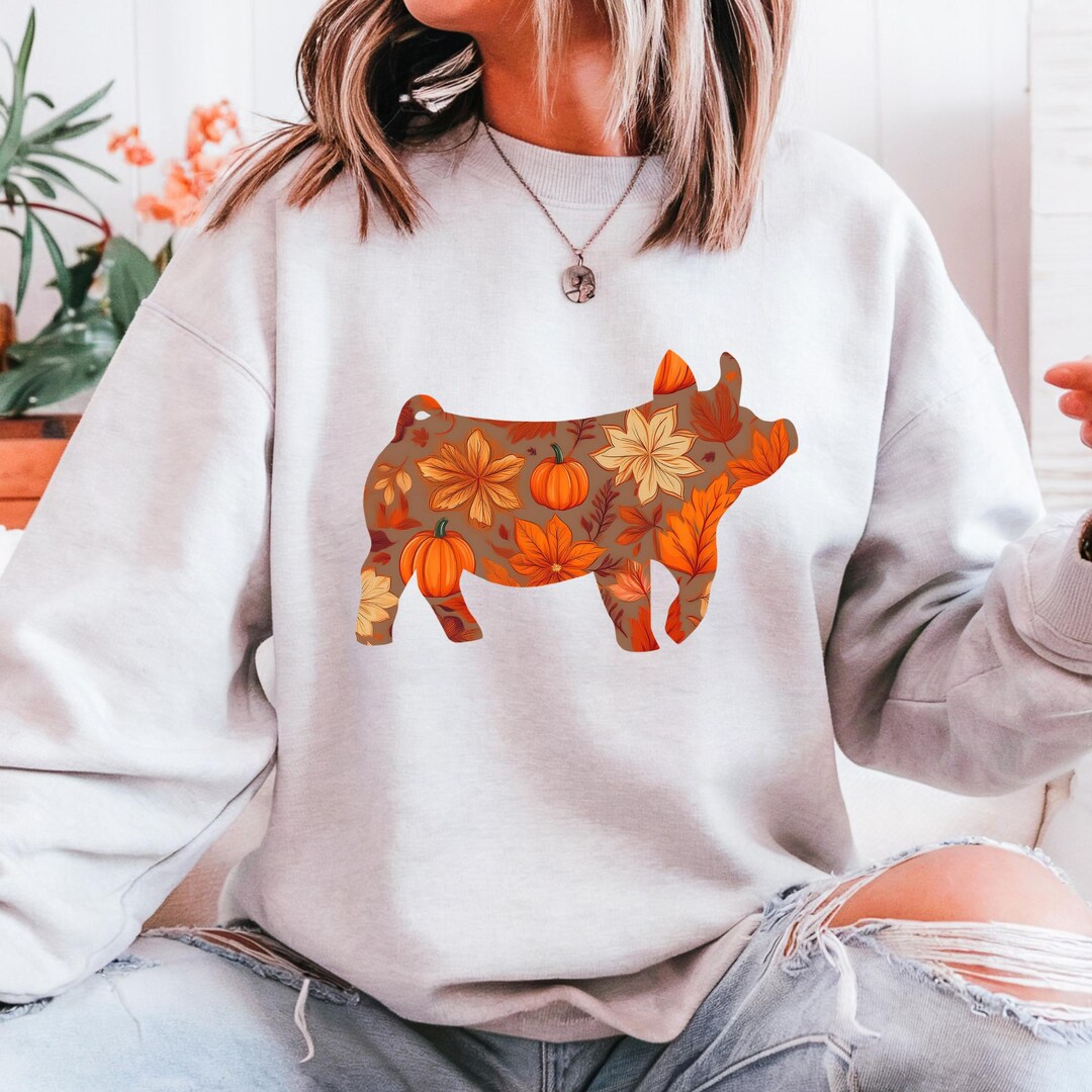 Fall Pig Png - Etsy