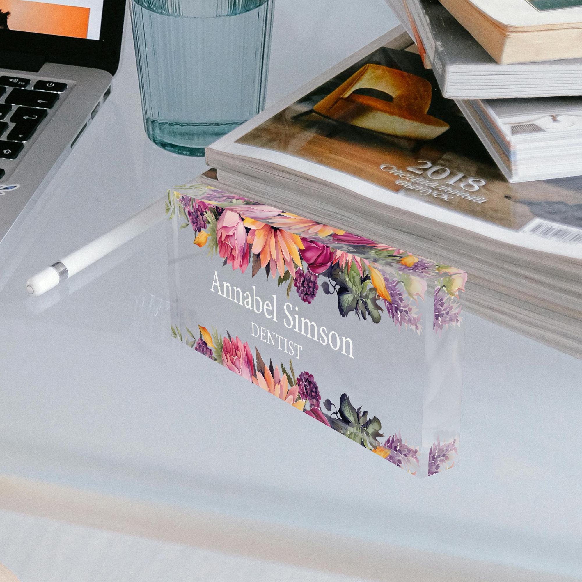 Artblox Office Desk Name Plate Personalized Custom Name Plates for ...
