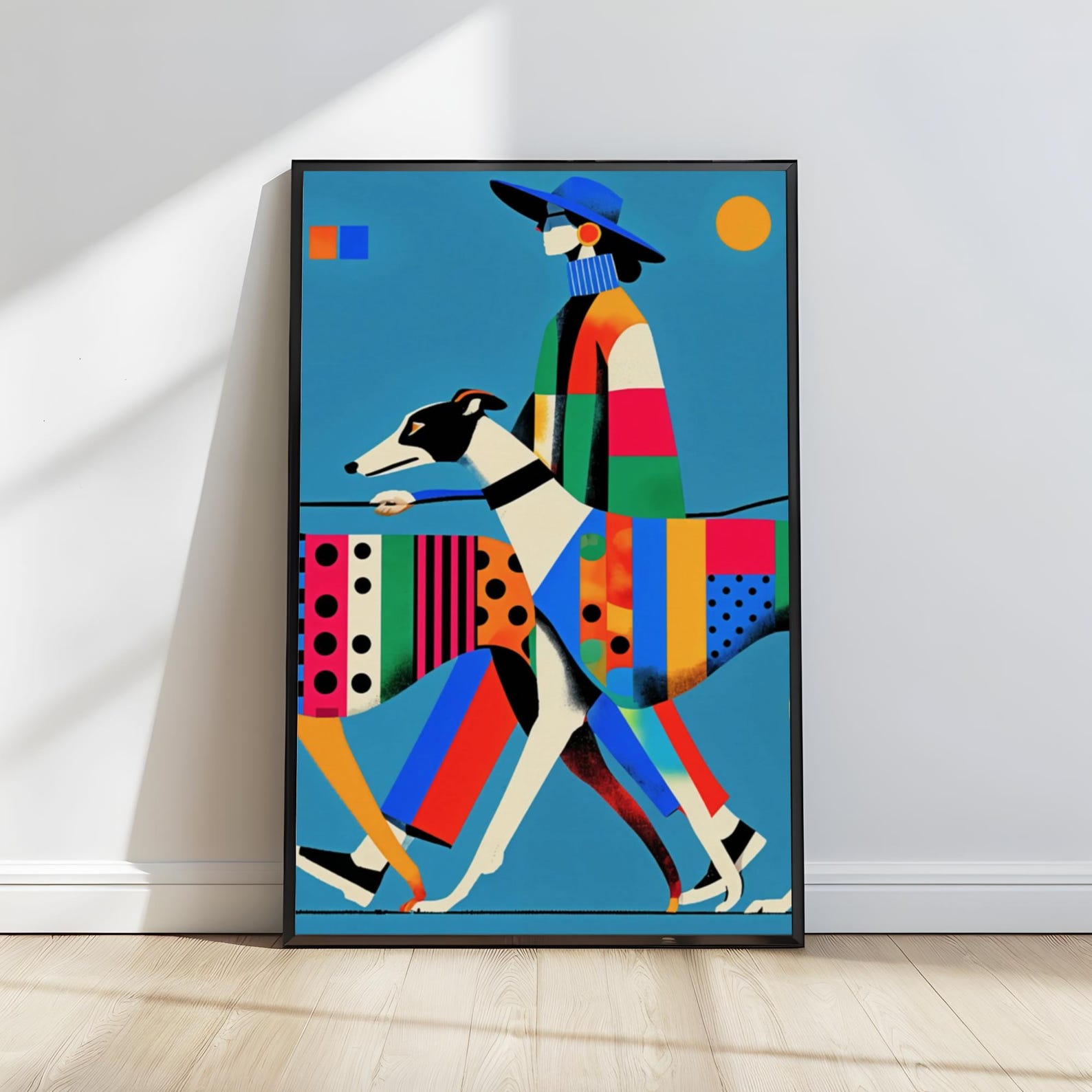 Dogs Minimalist Wall Art Print, Dog Lover Poster Print Art, Dogs ...