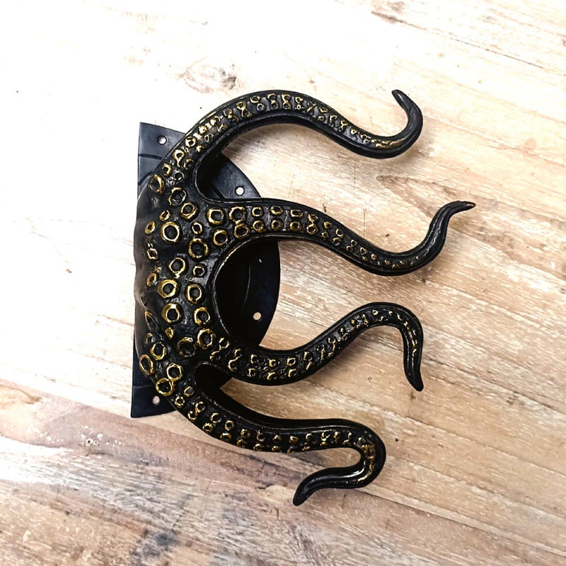 Octopus Door Handle - Etsy