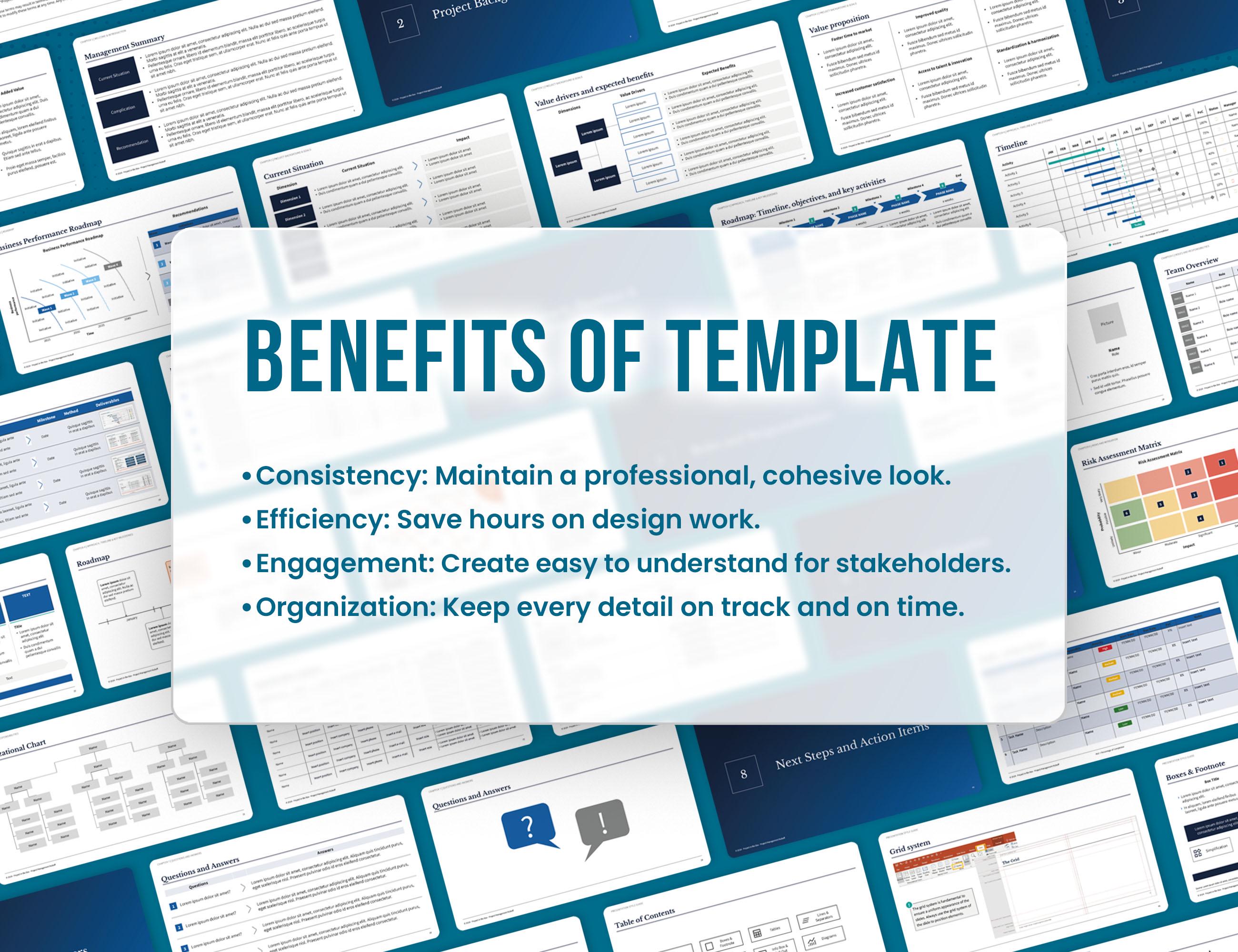 Project Management Kick-off Template | Professional Powerpoint ...