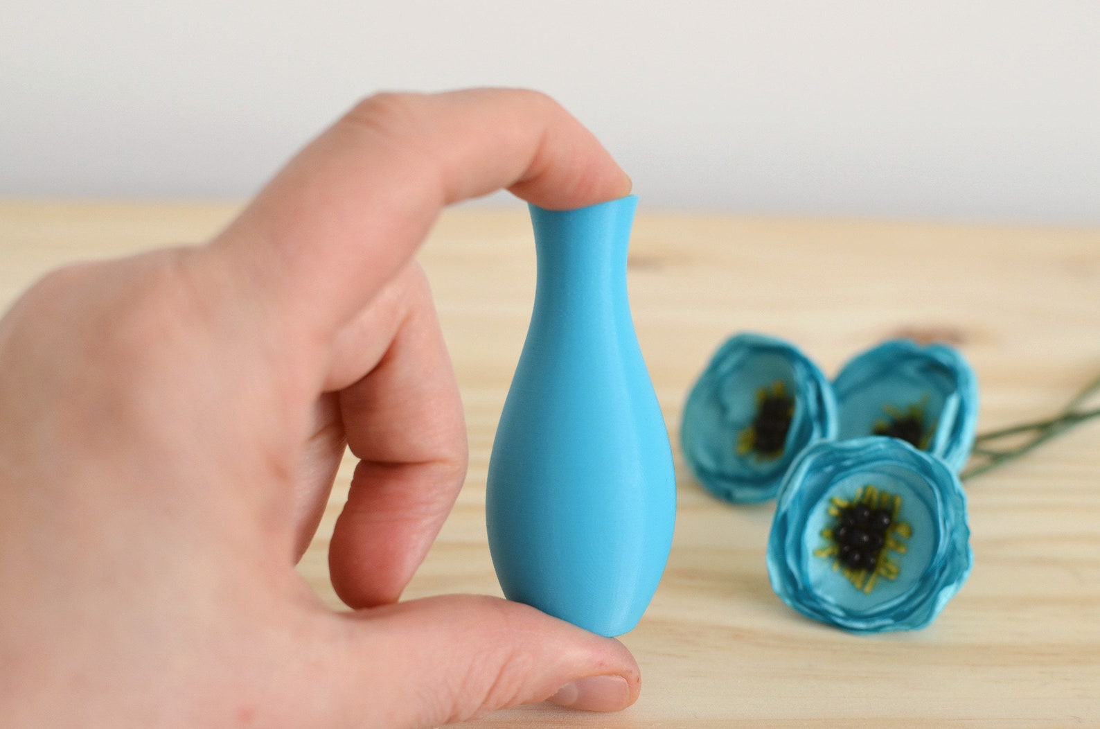 Vase Magnet, Fridge Magnet, Magnetic Bud Vase With Flowers, Office ...