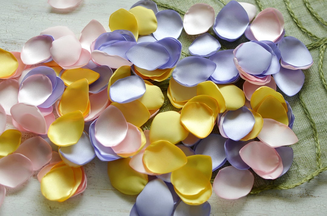 Satin Leaf Applique, Rose Petals, Fabric Embellishment, Fabric Petals ...