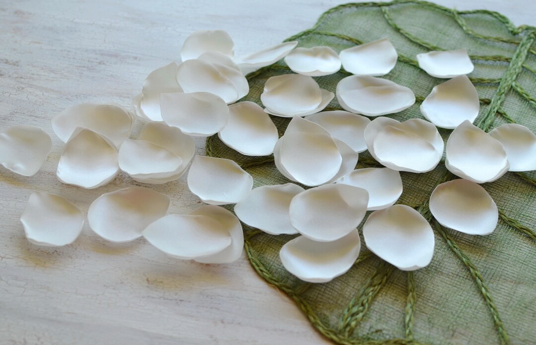 Handmade Satin Leaf Appliques, Fabric Teardrop Fabric Petals, Sewing ...