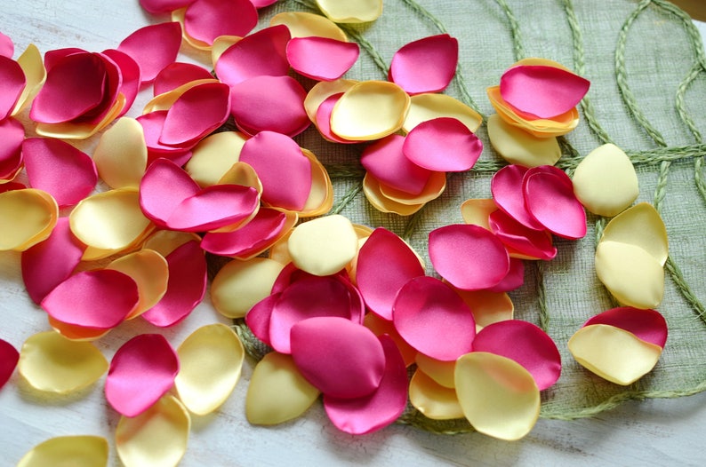 Satin Leaf Appliques, Rose Petals, Fabric Embellishment, Fabric Petals ...