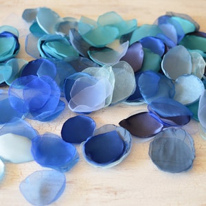 Fabric Petals Bulk, Silk Satin Leaf Embellishments, Loose Organza ...