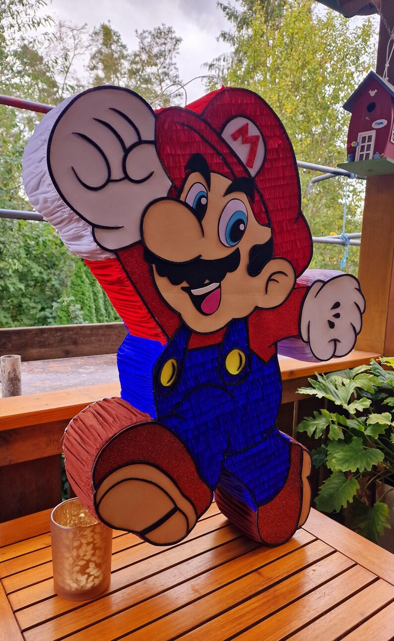 Piñata Mario Bross - Etsy