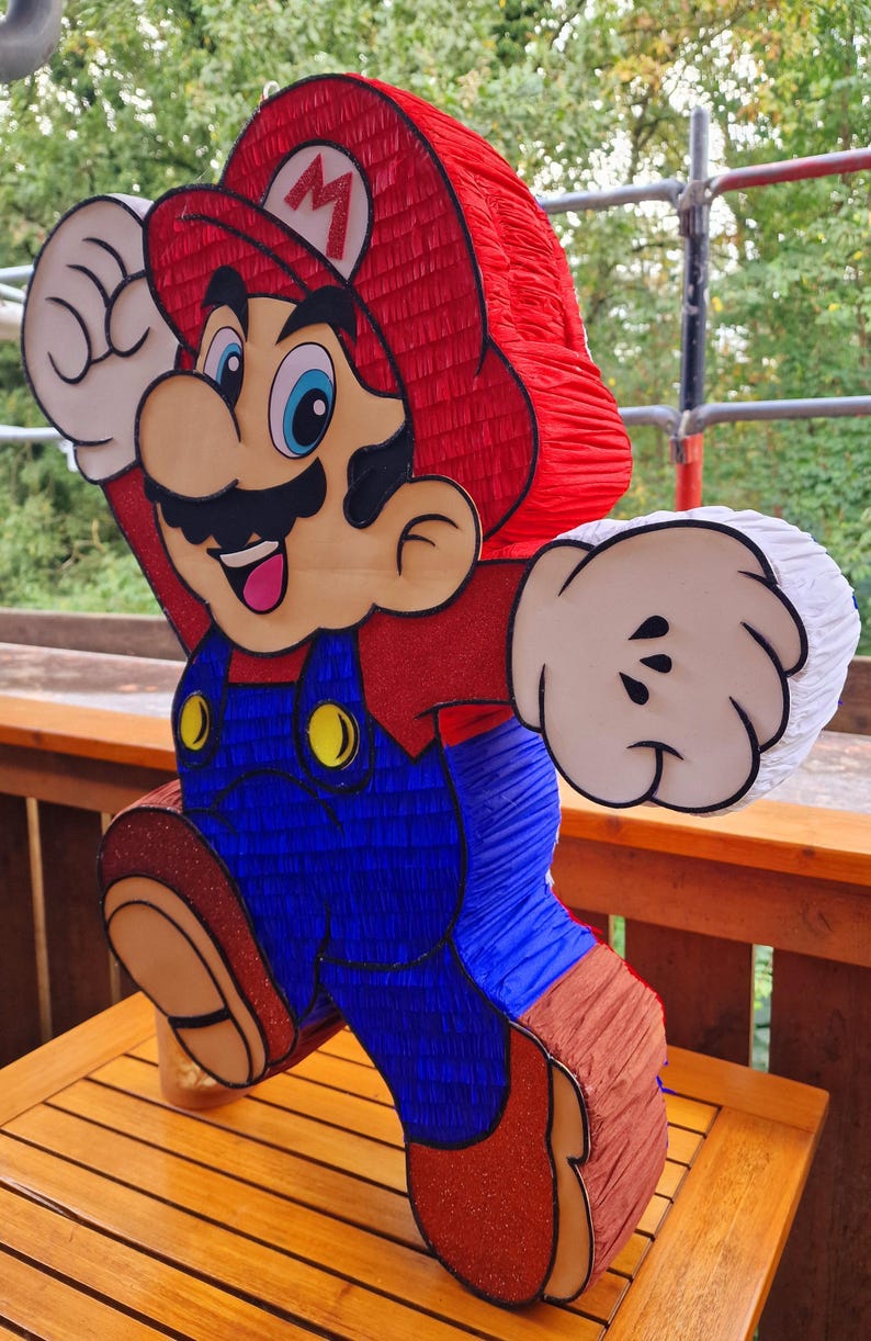Piñata Mario Bross - Etsy