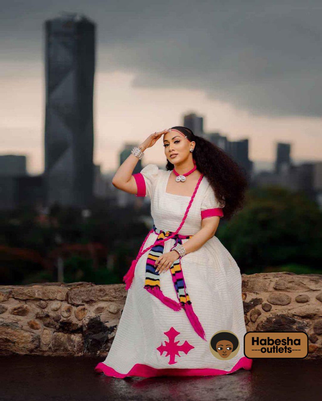 Elegant Ethiopian Dress | Habesha Dress | Modern Habesha Kemis ...