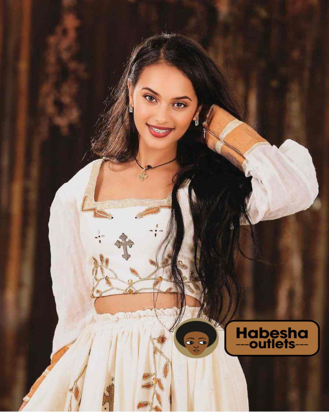 Simple Habesha Dress Ethiopian Traditional Habesha Kemis - Etsy