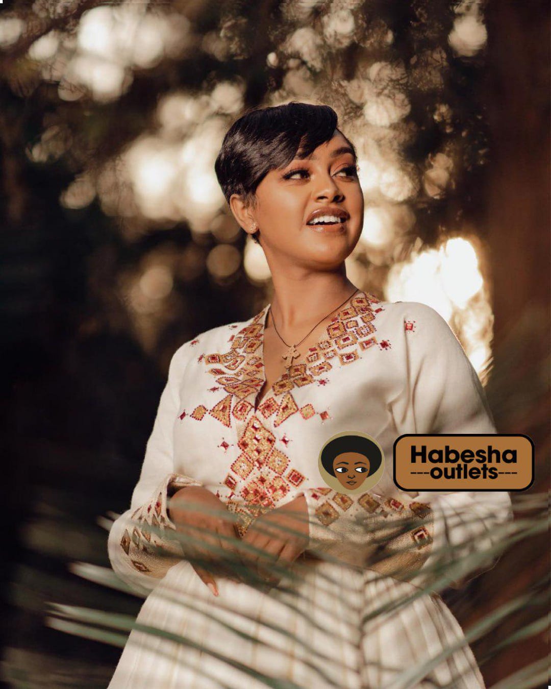 Elegant Ethiopian & Eritrean Habesha Dress | Traditional Kemis Zuria ...