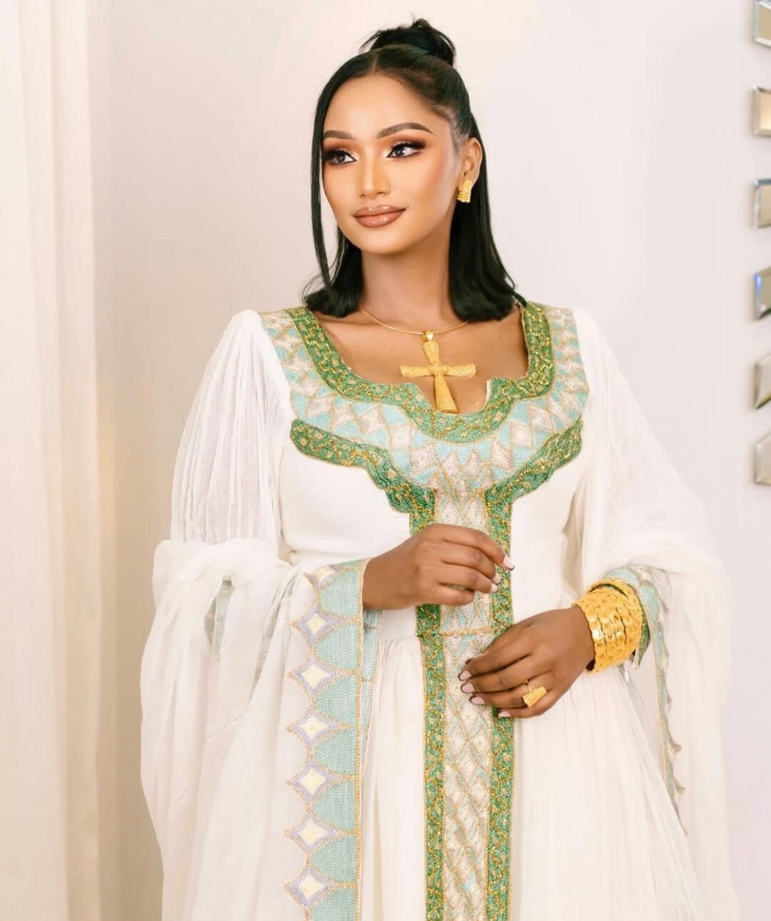 Ethiopian Habesha Dress: Traditional Zuria Kemis, Modern Cultural ...