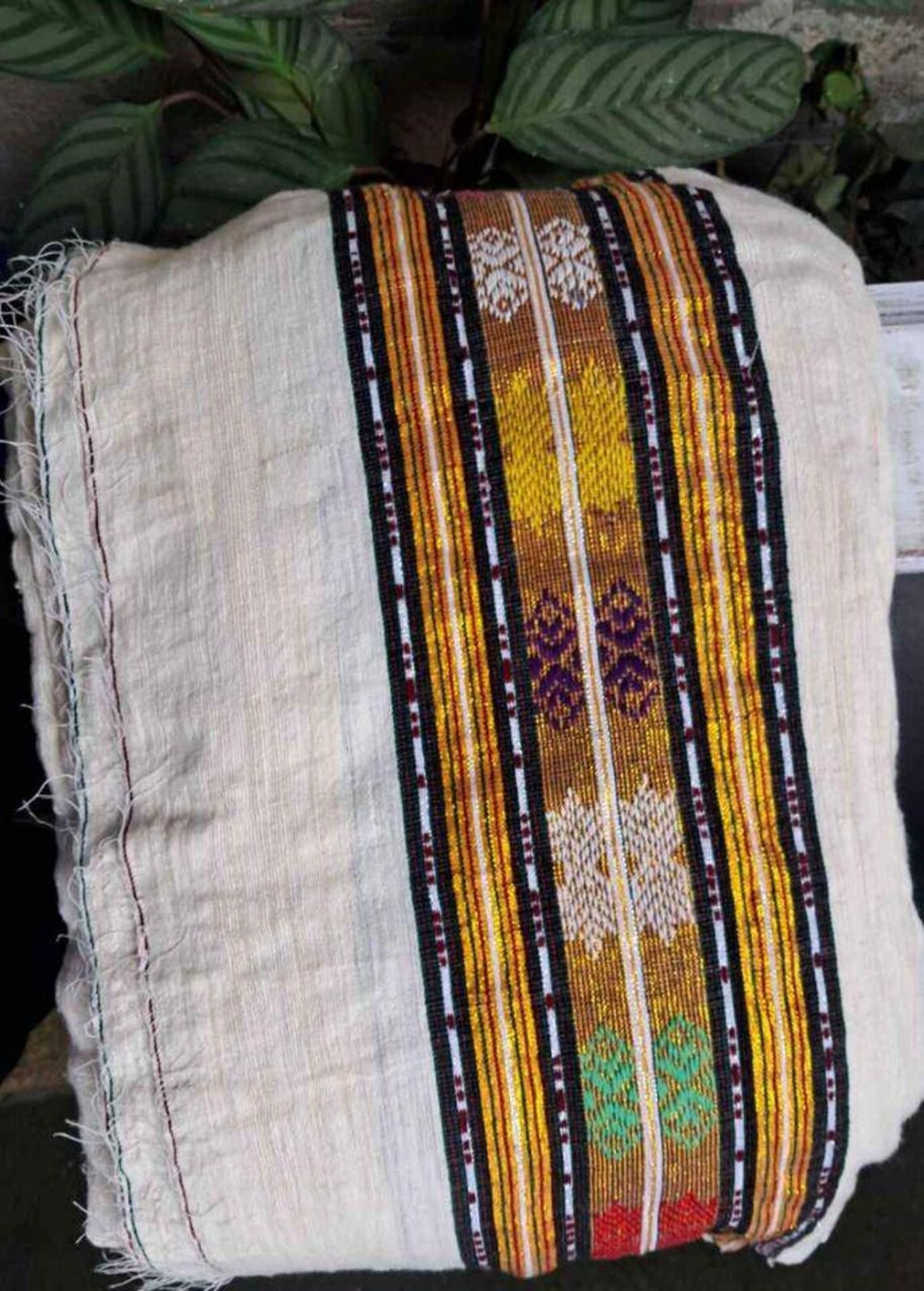 Handwoven Ethiopian Gabi Blanket | Pure Cotton Comfort | Traditional ...