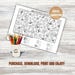 I Spy Coffee Shop Coloring Mat: Kids Activity, Cafe Printable (digital ...