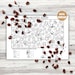 I Spy Coffee Shop Coloring Mat: Kids Activity, Cafe Printable (digital ...
