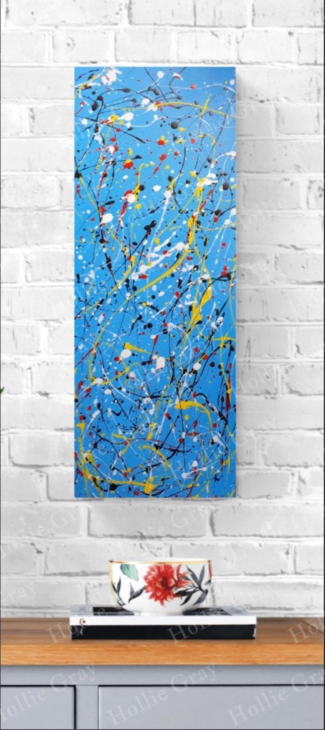 Abstract Jackson Pollock Inspired Art, Jackson Pollock Artwork, Jackson ...