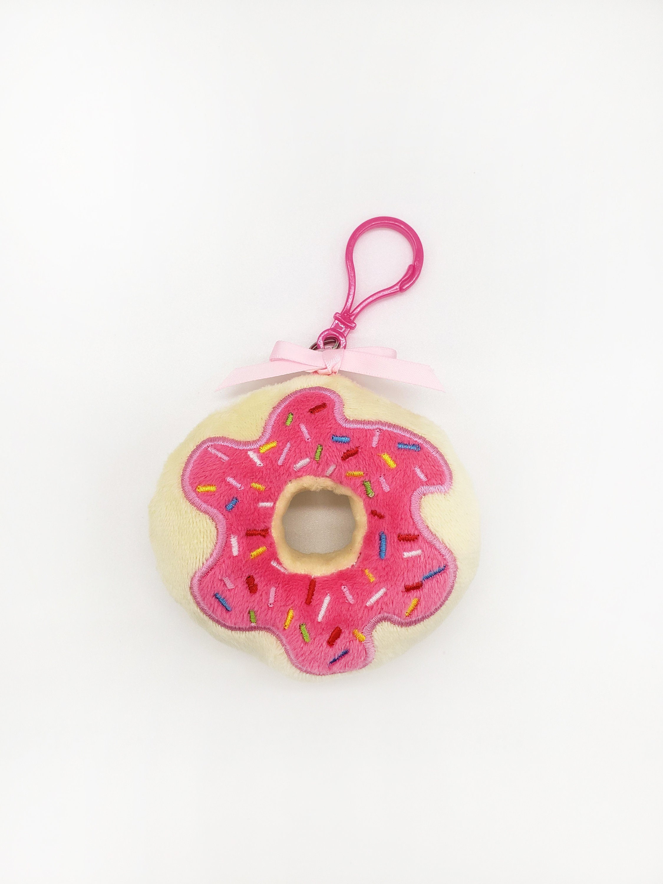 Donut Plush Backpack Clip. Sweet Doughnut Dessert Pastry - Etsy