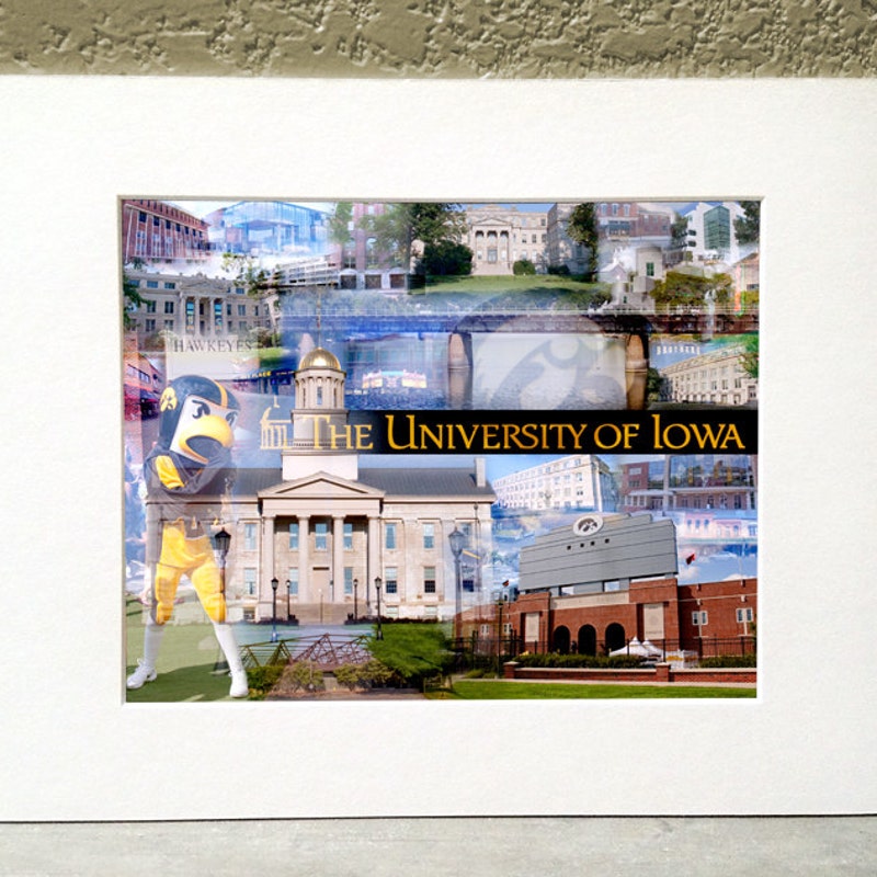 Iowa Print - Etsy