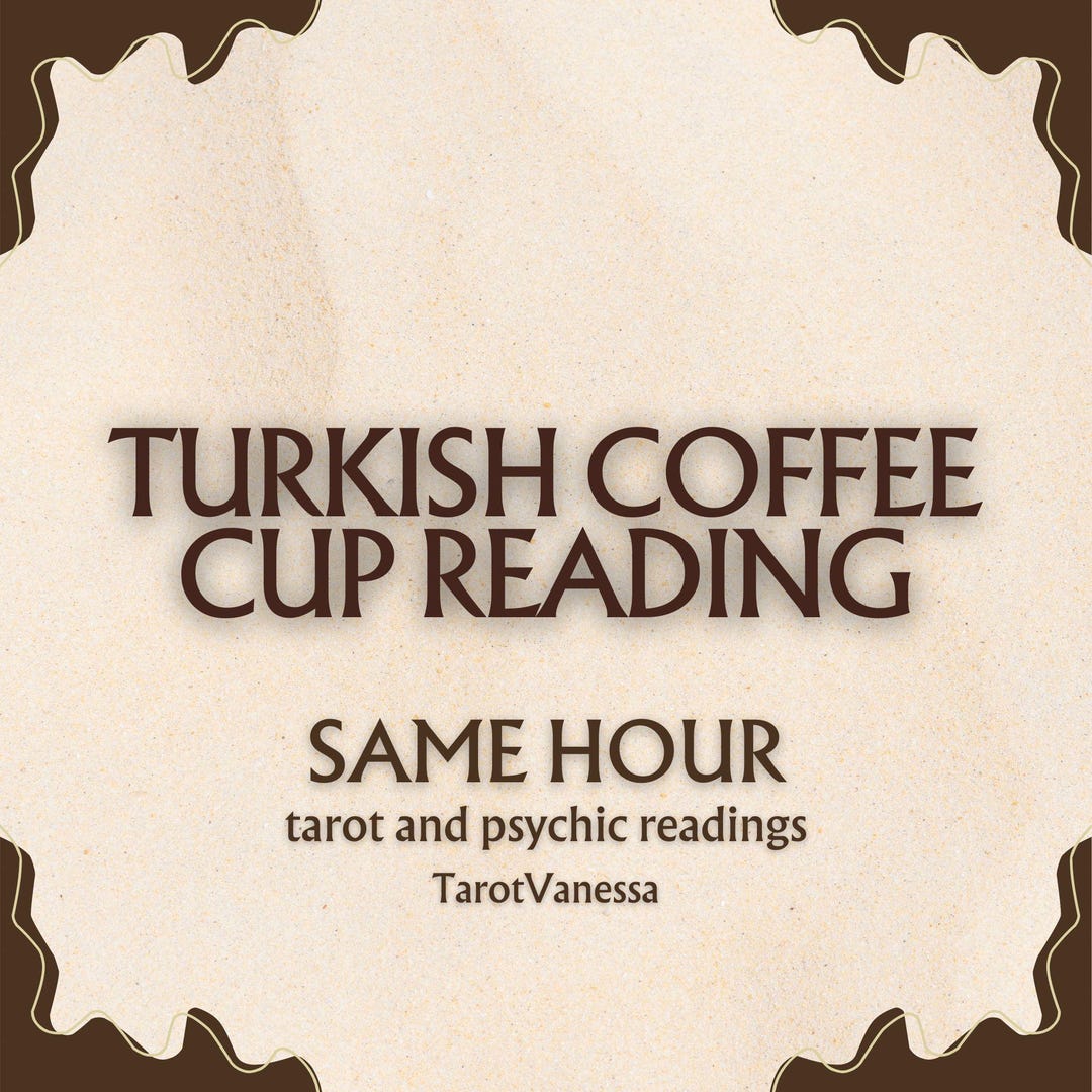 SAME HOUR Turkish Coffee Cup Reading, Psychic Predictions, Fortune ...