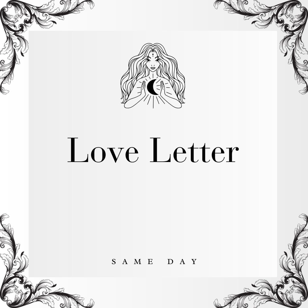 Love Letter, Channeled Love Letter, Same Day, Channeled Letter ...