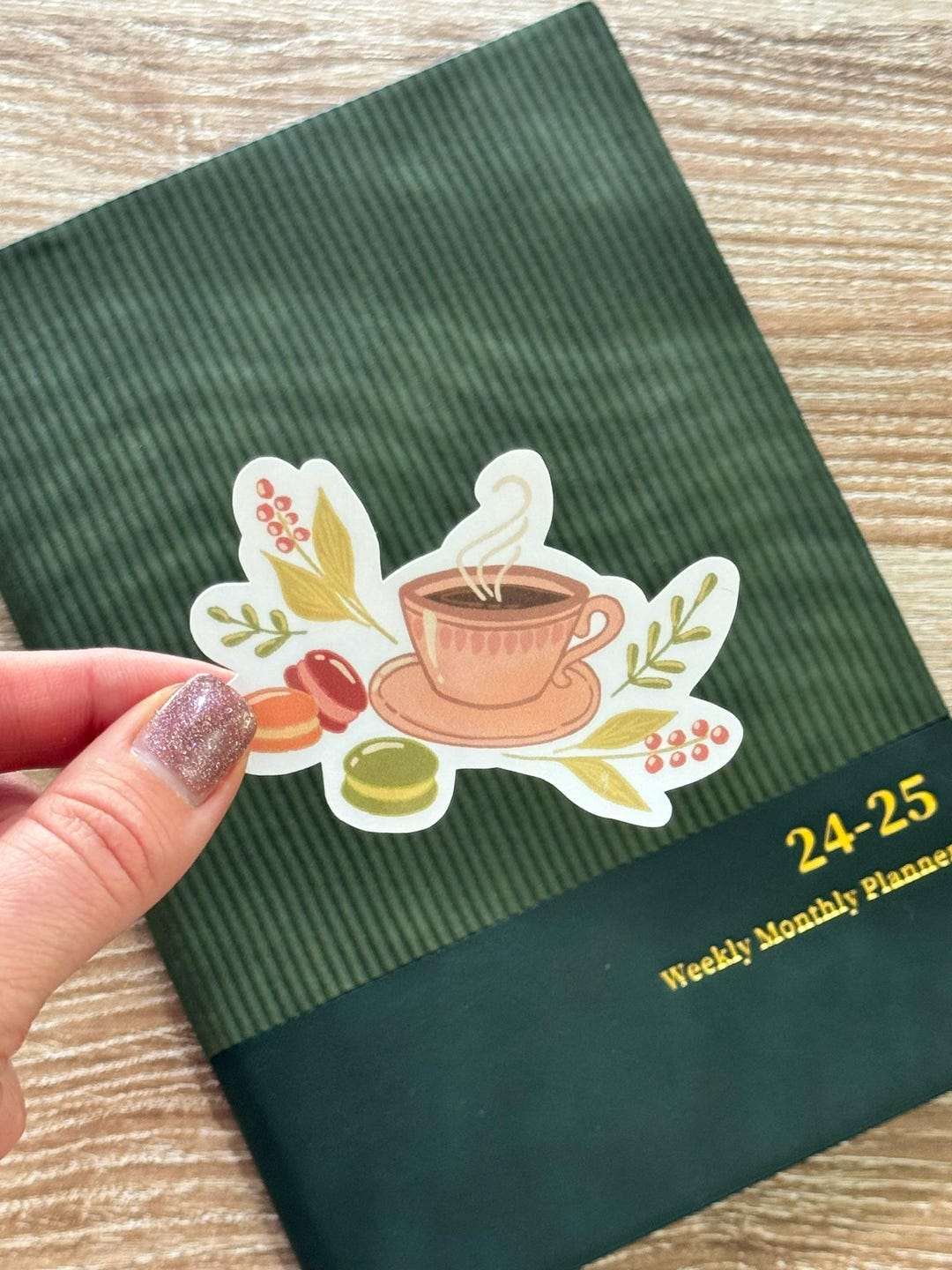 Big Vinyl Sticker Tea Cup - Etsy