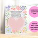 Memaw Mother's Day Poem Handprint Card Memaw Mother's Day Card Memaw ...