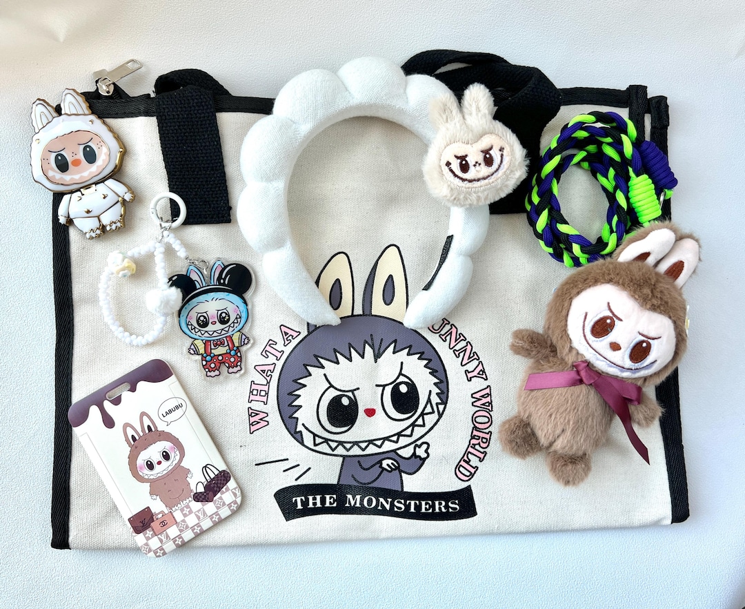 Labubu Gift Set Labubu Bundle Cute Labubu Plush Labubu Bag Labubu Card ...