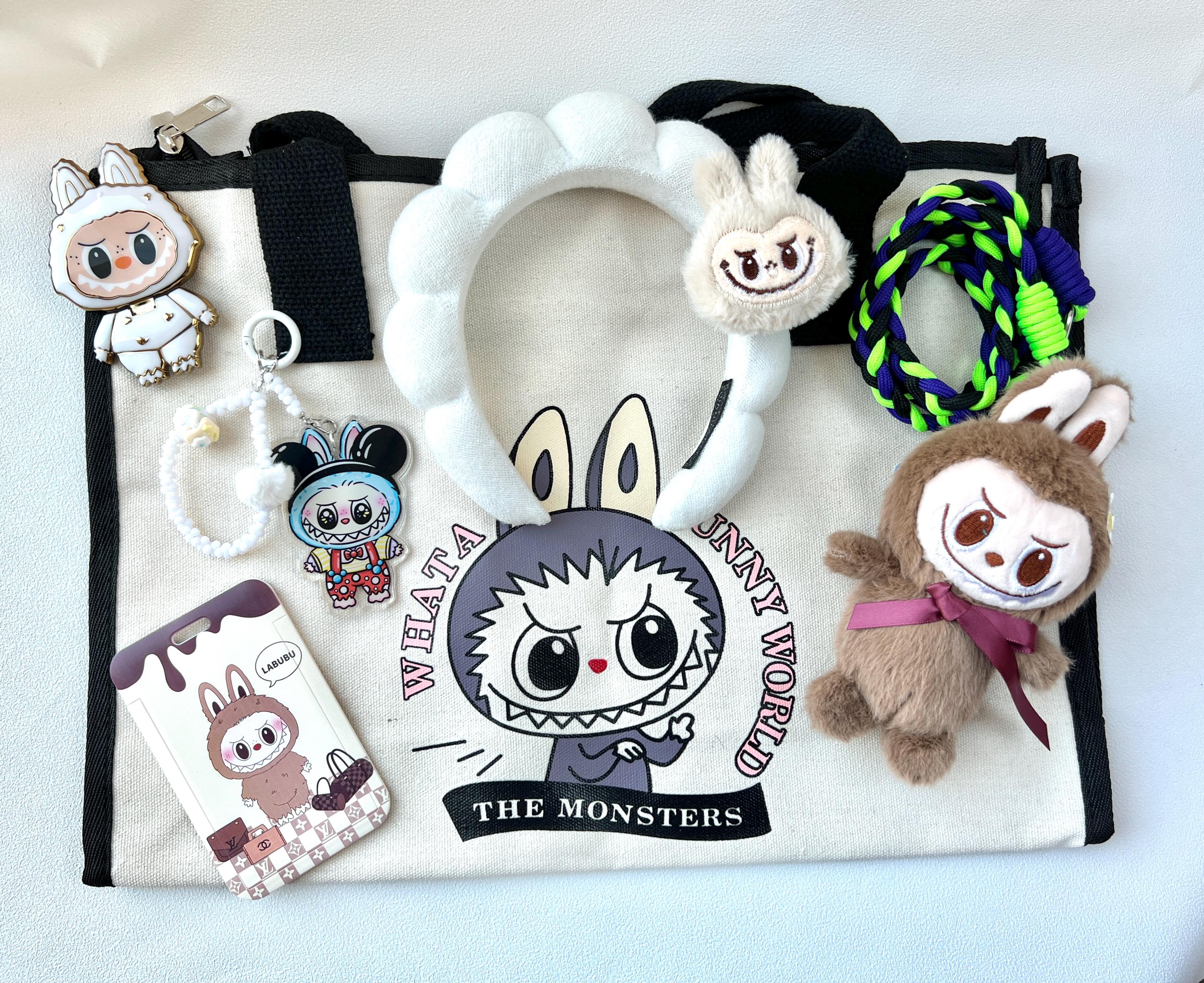 Labubu Gift Set Labubu Bundle Cute Labubu Plush Labubu Bag Labubu Card ...