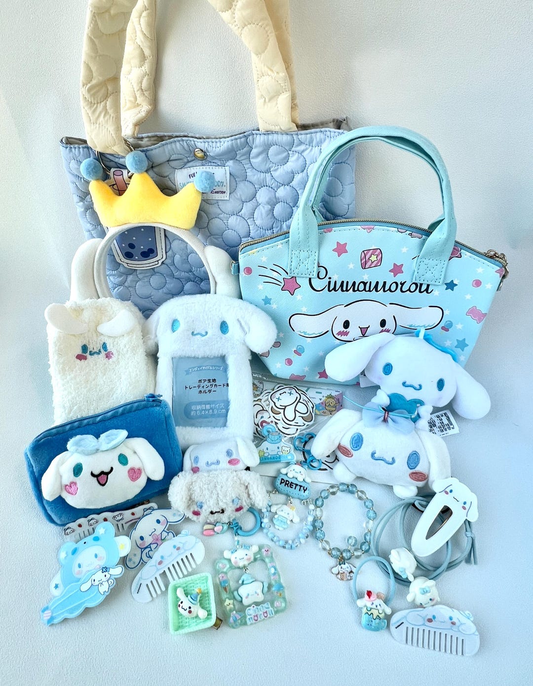 Sanrio Cinnamoroll Bundle Set Cinnamoroll Bag Cinnamoroll Card Holder ...