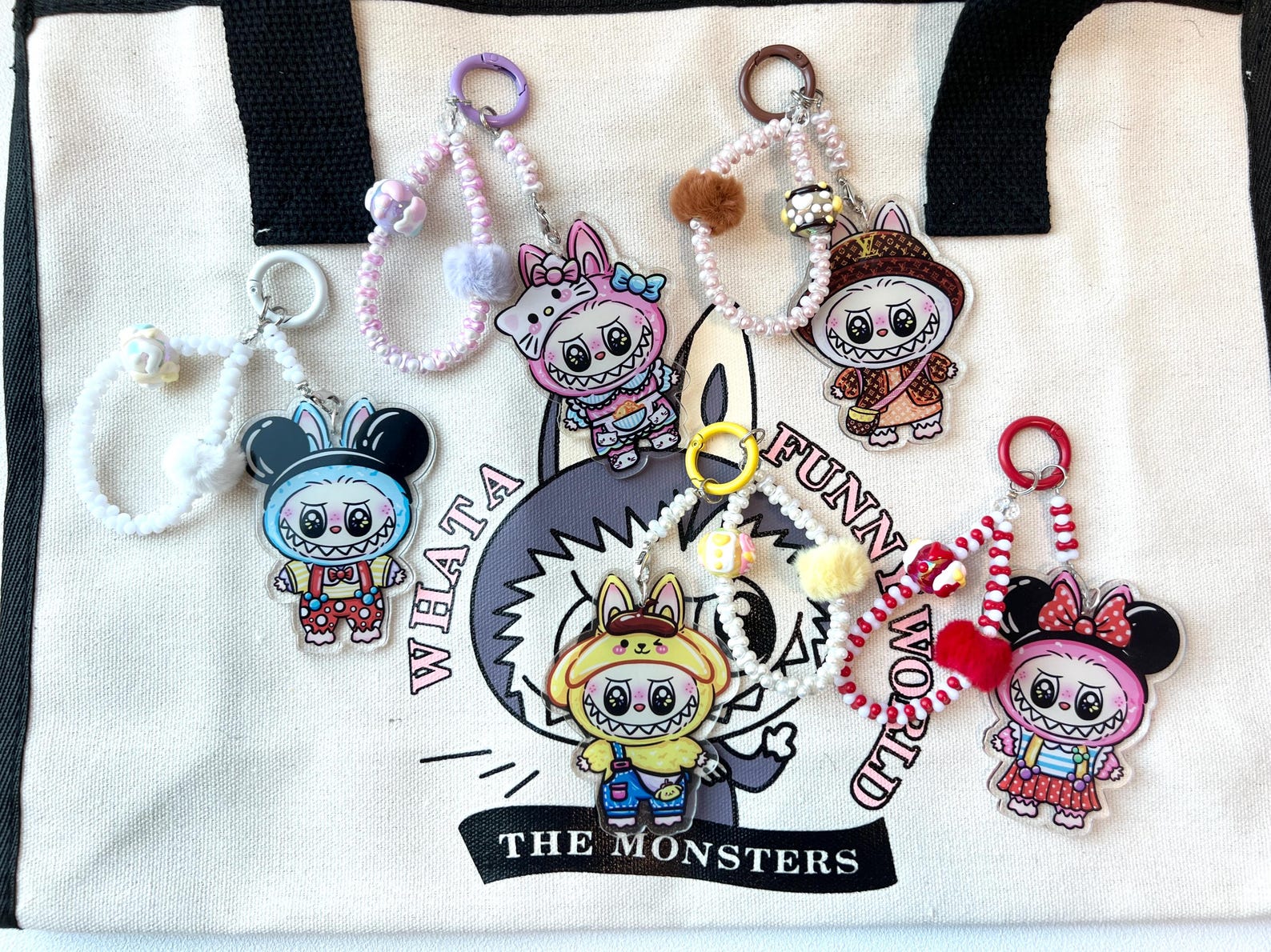 Labubu Gift Set Labubu Bundle Cute Labubu Plush Labubu Bag Labubu Card ...