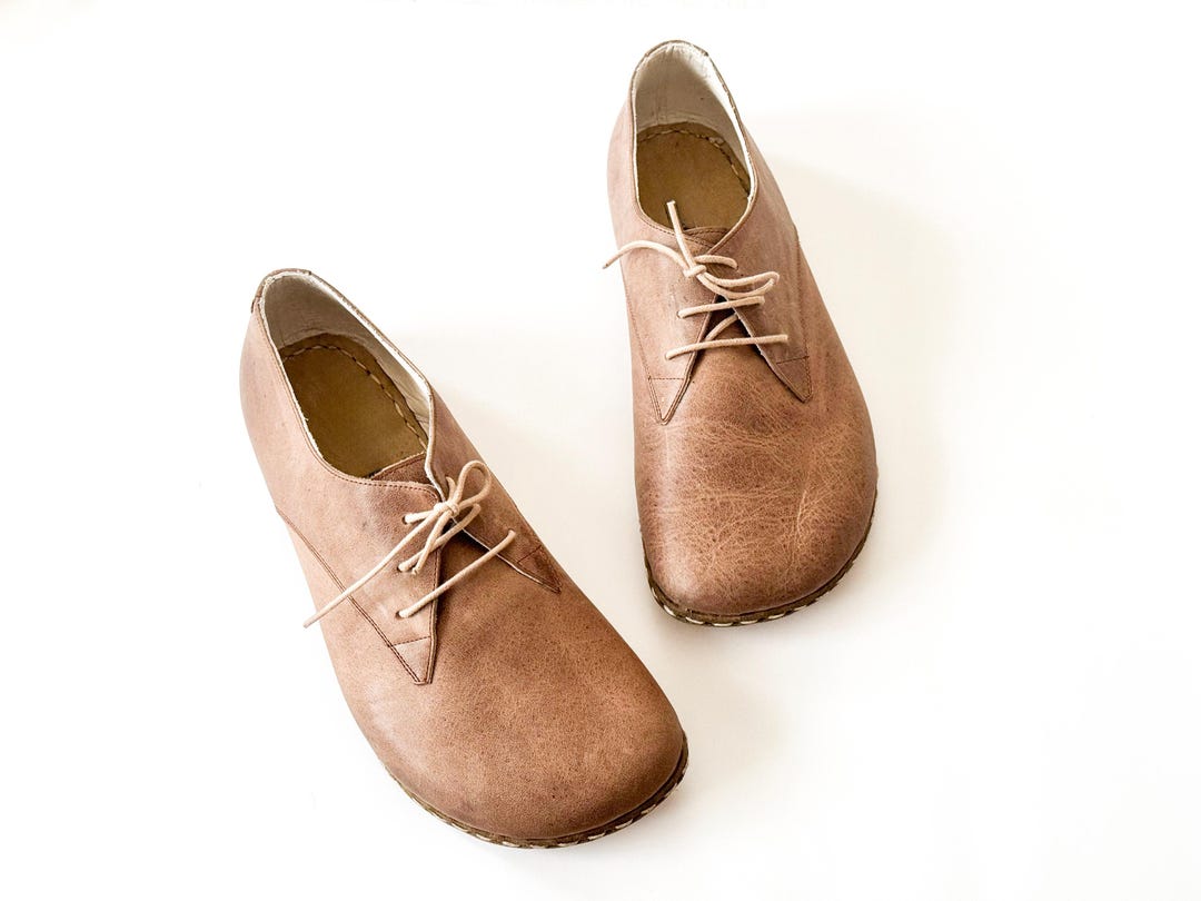 Earth Shoe for Men, Grounding Shoes,all Leather Shoes, Shoe Gifted ...