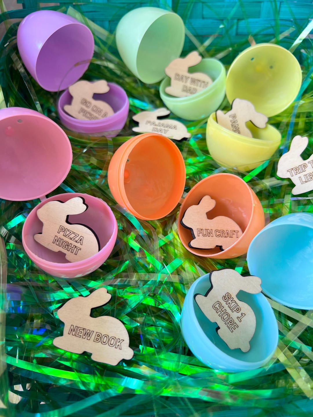 Easter Egg Tokens for Egg Hunt, Easter Egg Stuffers, Children Incentive ...