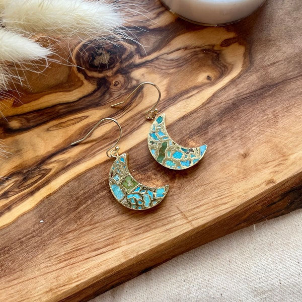 Turquoise Moon - Etsy