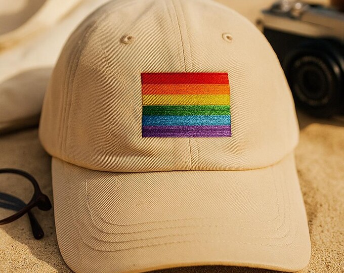 Lithromantic Pride Hat LGBTQ Pride Flag LGBT Gay Pride Slouchy Beanie ...