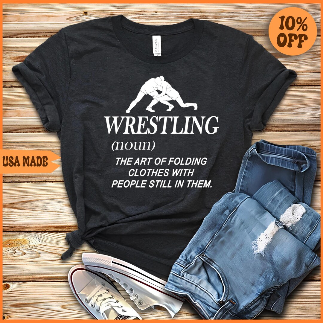 Wrestling Definition T-shirt: Funny Wrestler Gift - Etsy