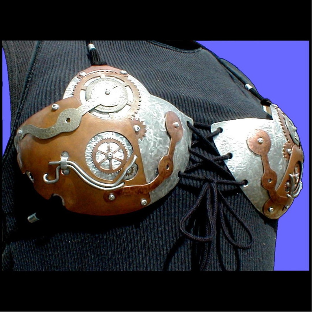 Steampunk Metal Bra 90.002 - Etsy