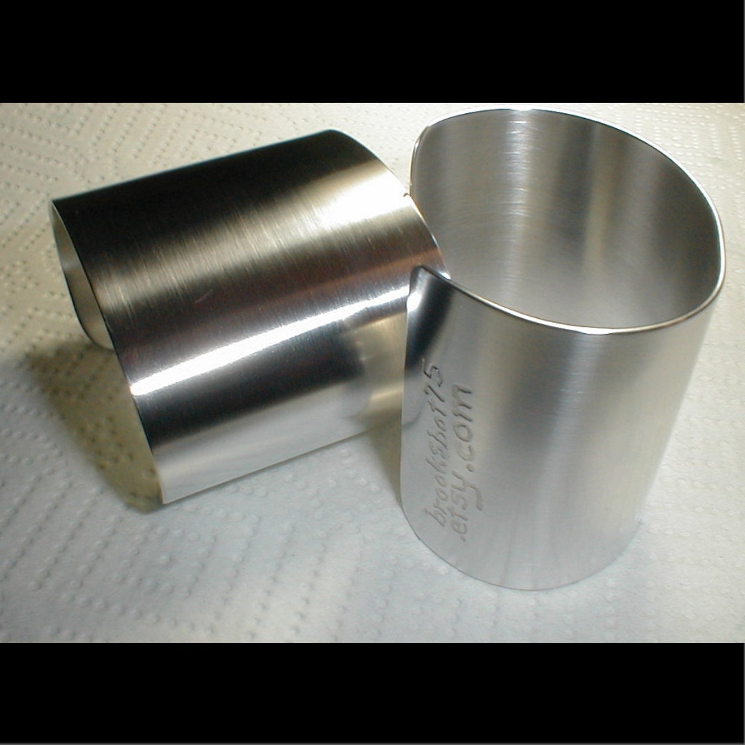 Polished Metal Cuffs - Etsy