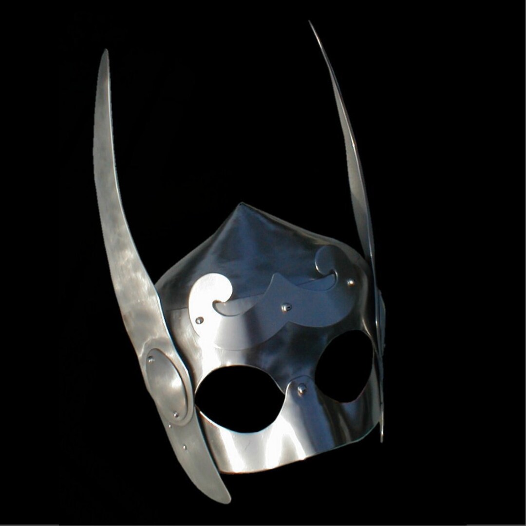 Thor Styled Winged Mask - Etsy