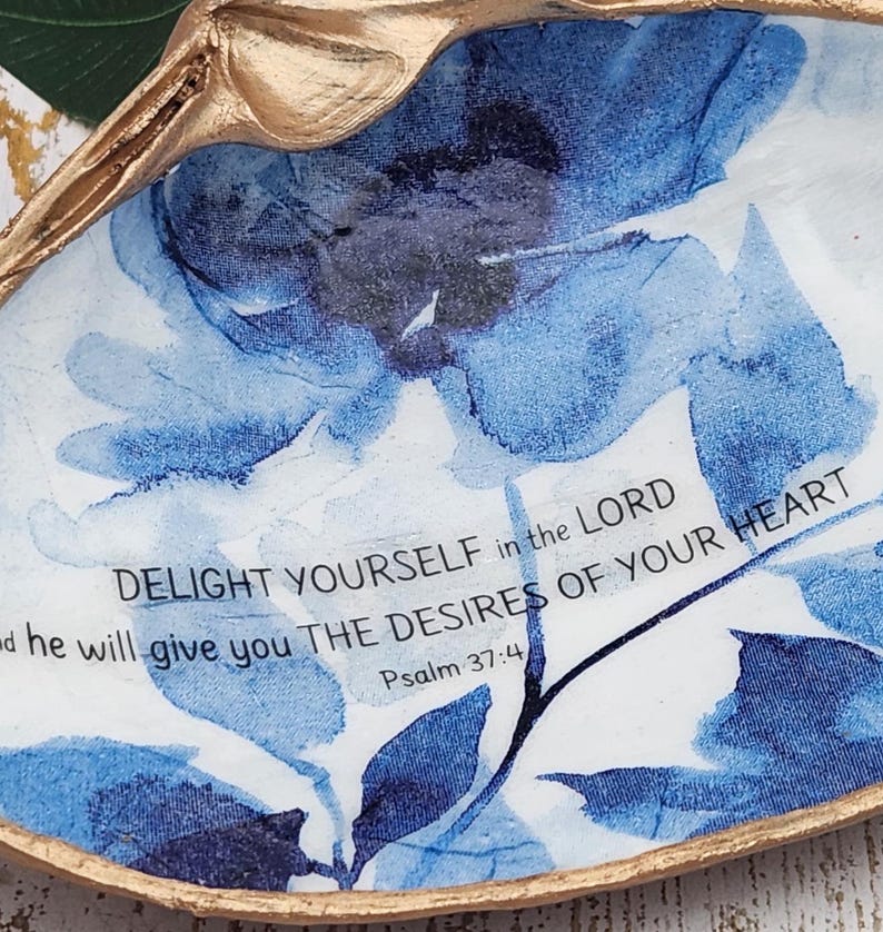 Delight Yourself in the Lord Psalm 37:4 Bible Verse Christian Scripture ...