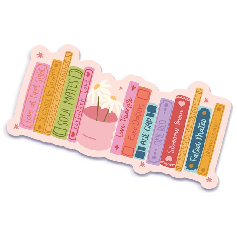 Book Stickers - Etsy
