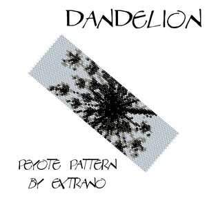 Peyote Bracelet Pattern, Wide Cuff Pattern, Even Peyote Stitch, Peyote ...