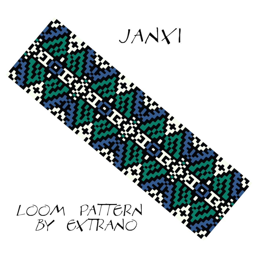 Bead Loom Pattern, Loom Tutorial, Beading Pattern, Loom Beading Pattern ...