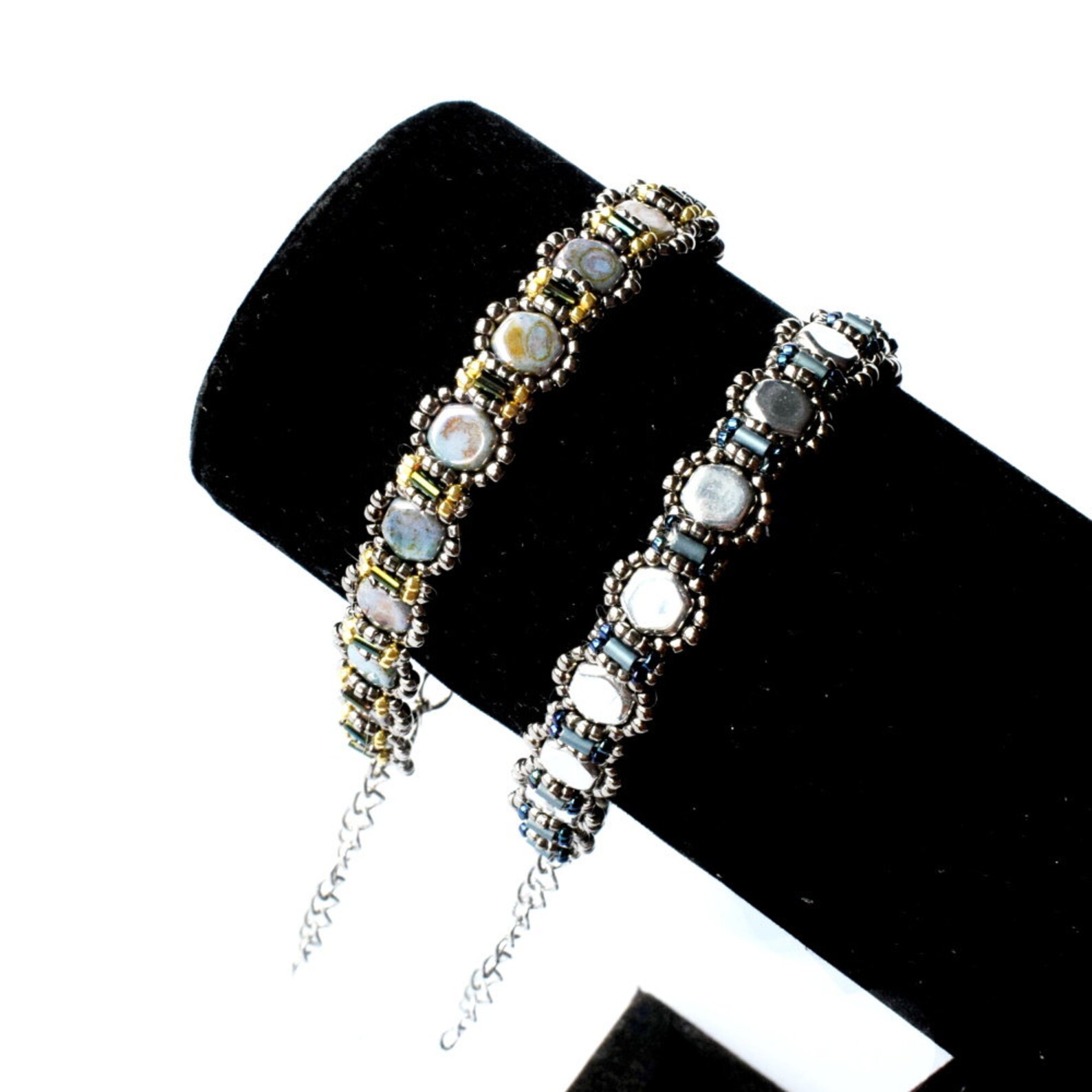 Thin Bracelet Tutorial Beaded Thin Bracelet Jewelry | Etsy