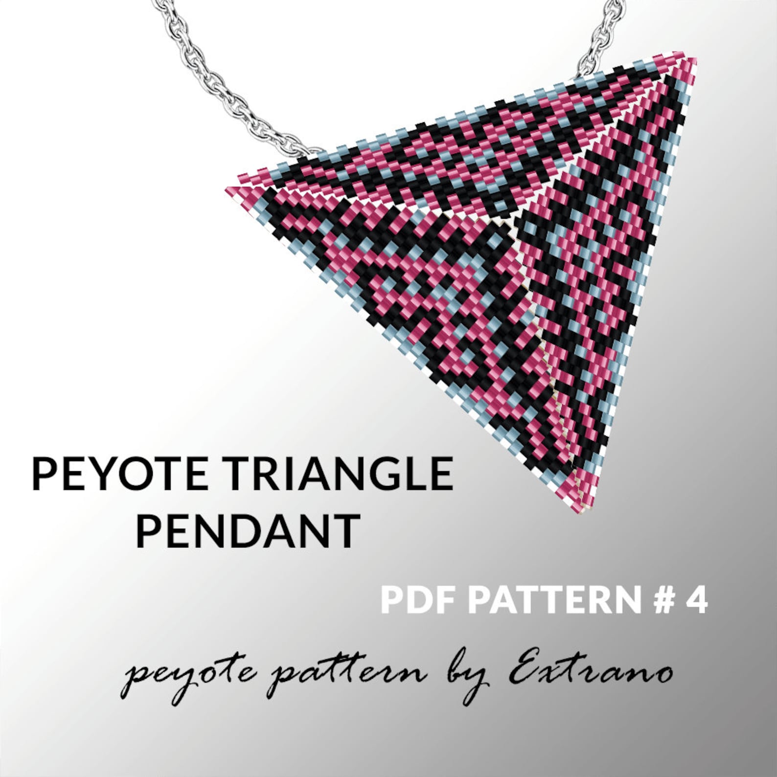 Peyote Triangle Pattern With Instruction, Peyote Triangle Instruction ...