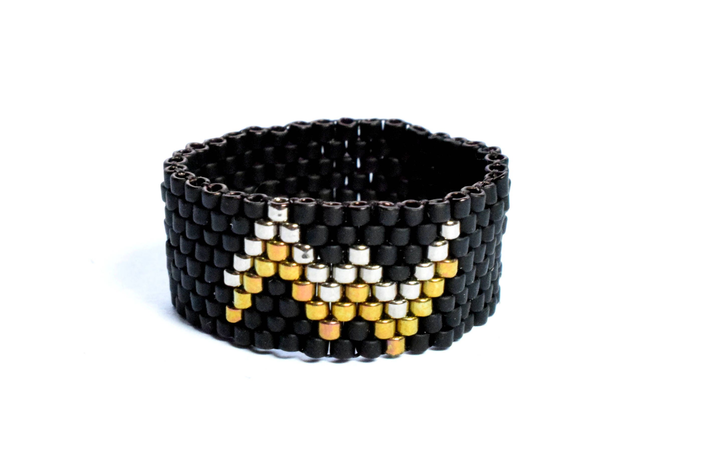 Peyote Ring Pattern, Peyote Pattern, Ring Pattern, Peyote Ring, Even ...