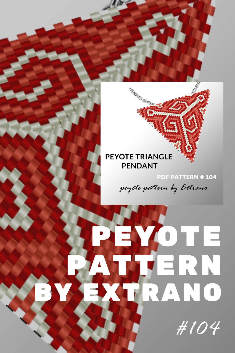 Peyote Triangle Pattern With Instruction, Triangle Peyote Pattern ...